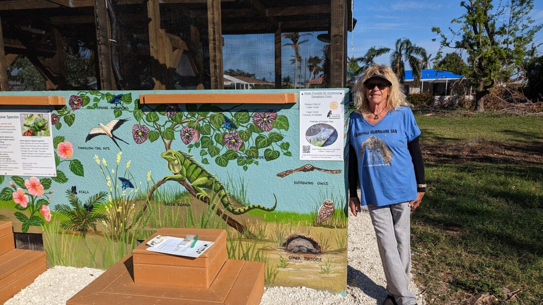 Cape Coral Friends of Wildlife hold a Housewarming Party for Green Day ...